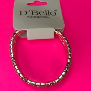 D’Bello | Jewelry | Rhinestone Stretch Bracelet | Poshmark
